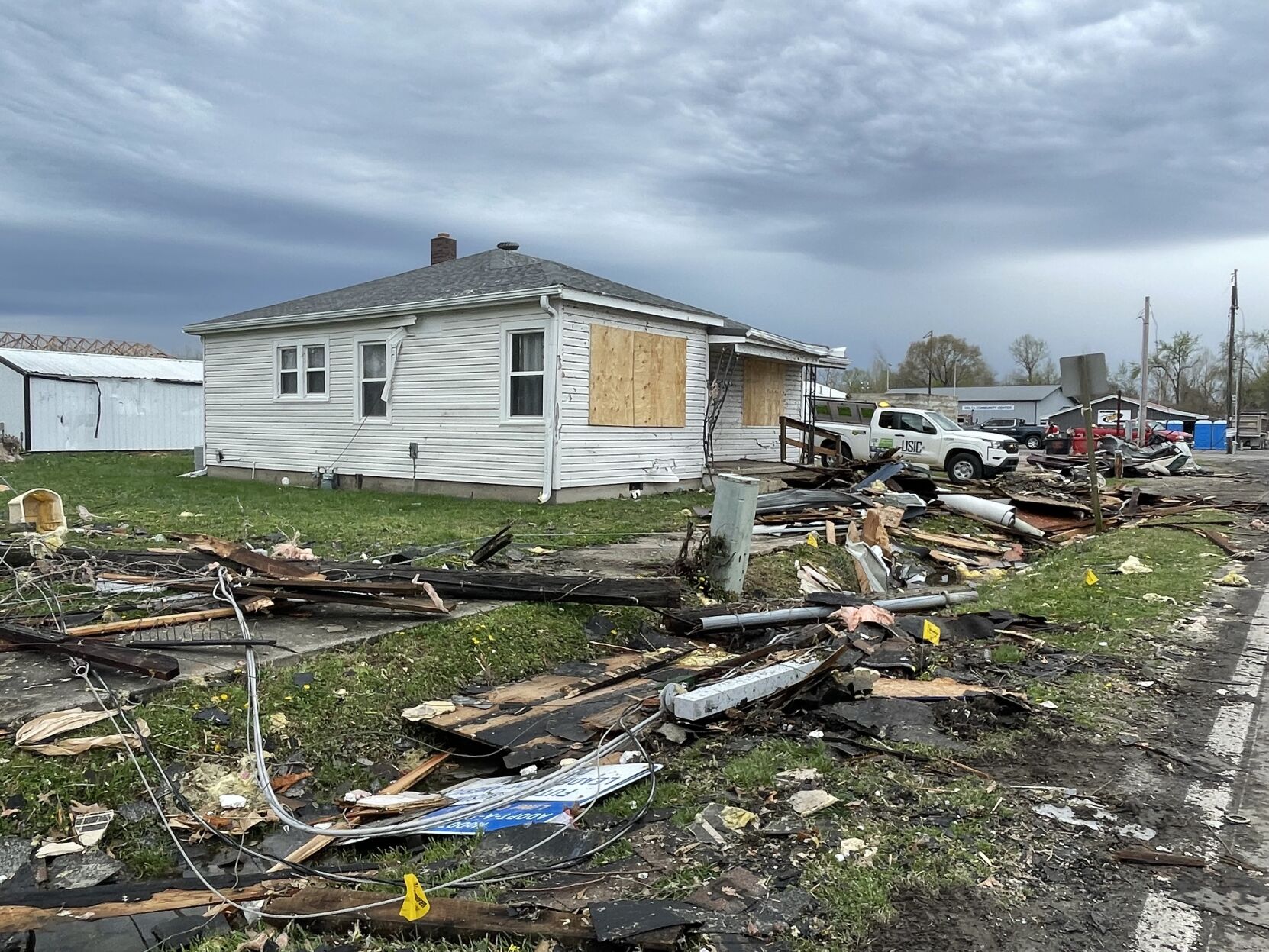 Delta, Missouri, begins storm recovery after likely tornado | News ...
