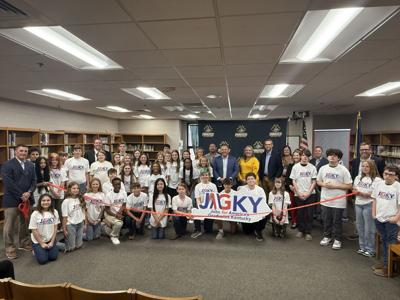 Heath Middle School hosts ribbon-cutting for JAG program | News | WPSD Local 6