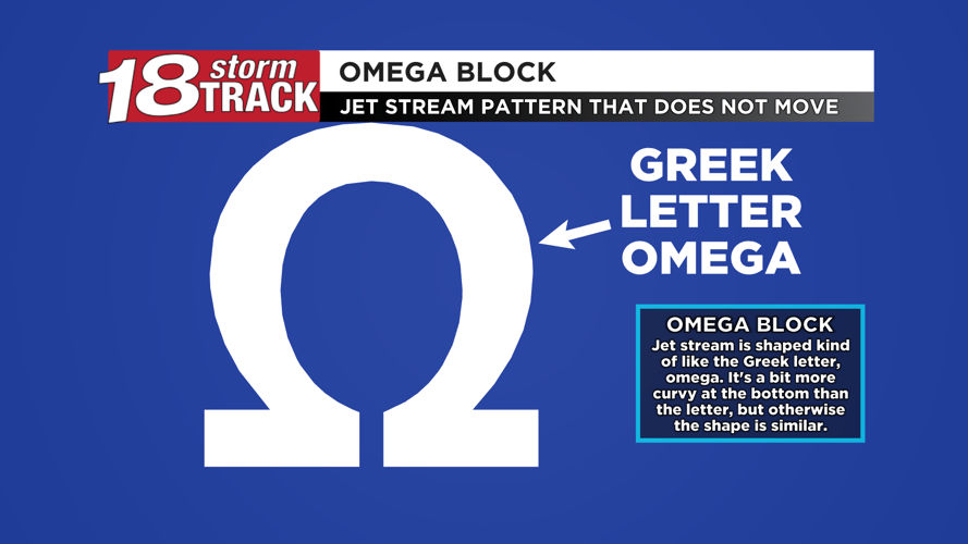 "Omega Block" in the jet stream pattern will keep Western Wisconsin ...