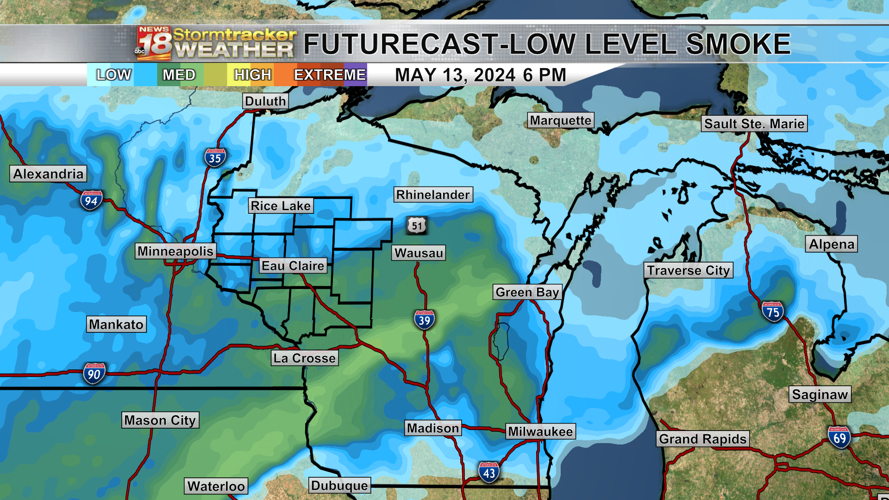 Air quality will improve overnight, but continue to cause some issues ...