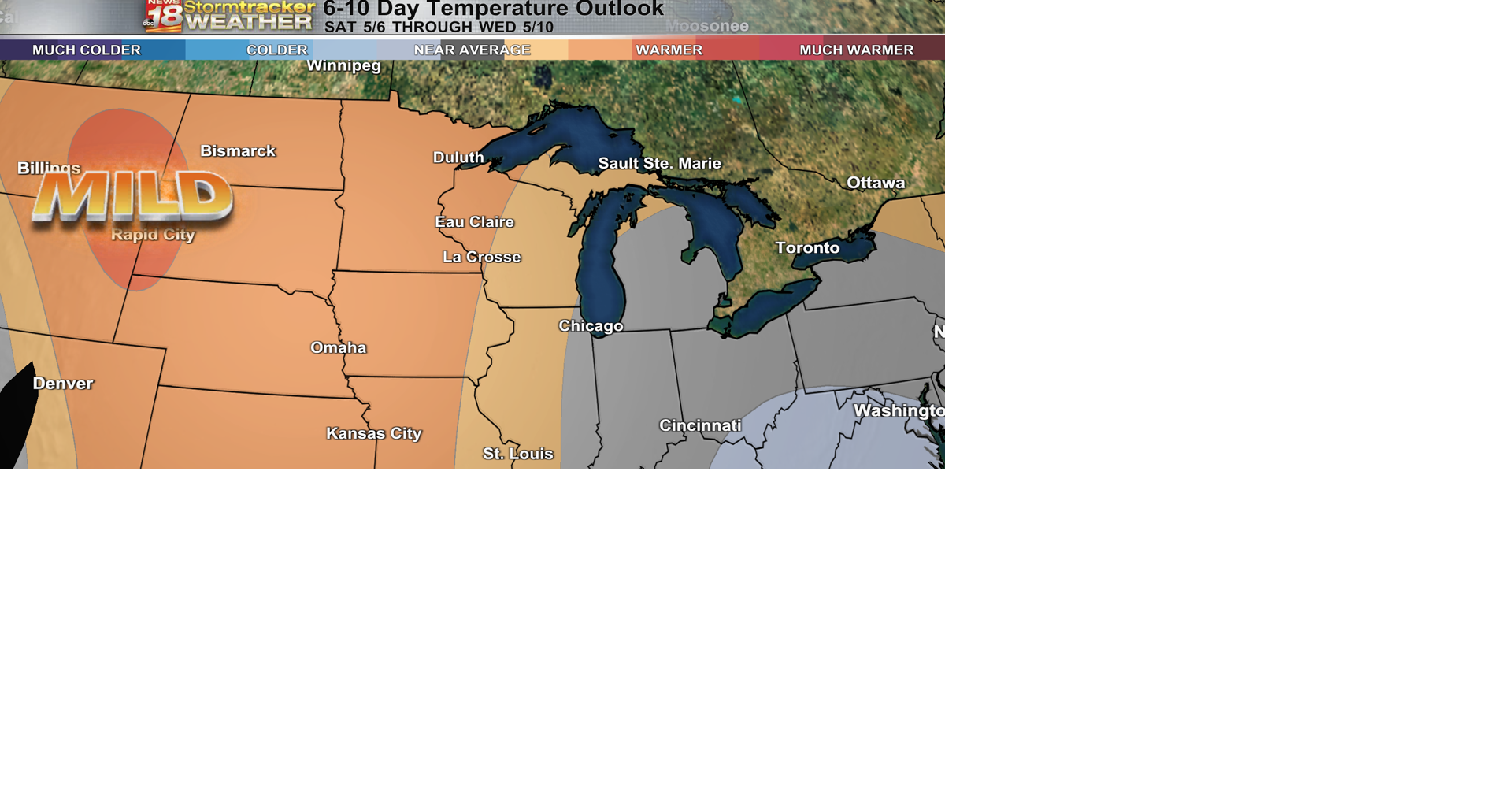 The first day of May continues cool and windy weather, however temps ...