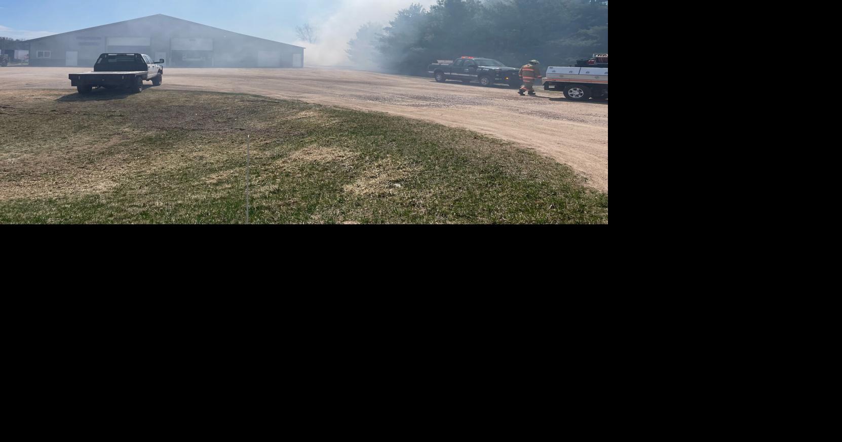 Update: Skid steer fire led to oil barrel explosion in Town of Wheaton ...