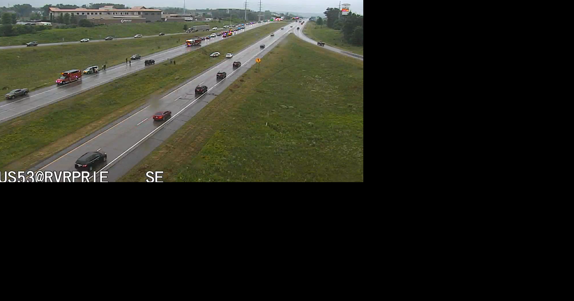 Update: Lanes open again on US 53 near River Prairie | News | wqow.com