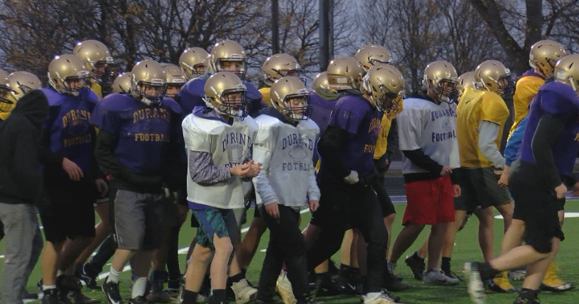 Durand Panthers pumped to play in first level four football game in 20 ...