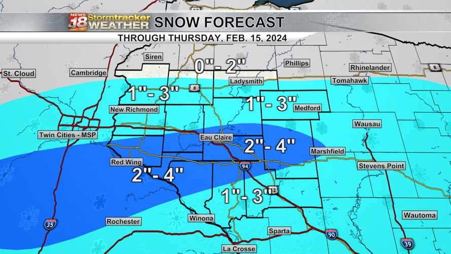 Wintry weather finally returns to Western Wisconsin's forecast | 18 ...