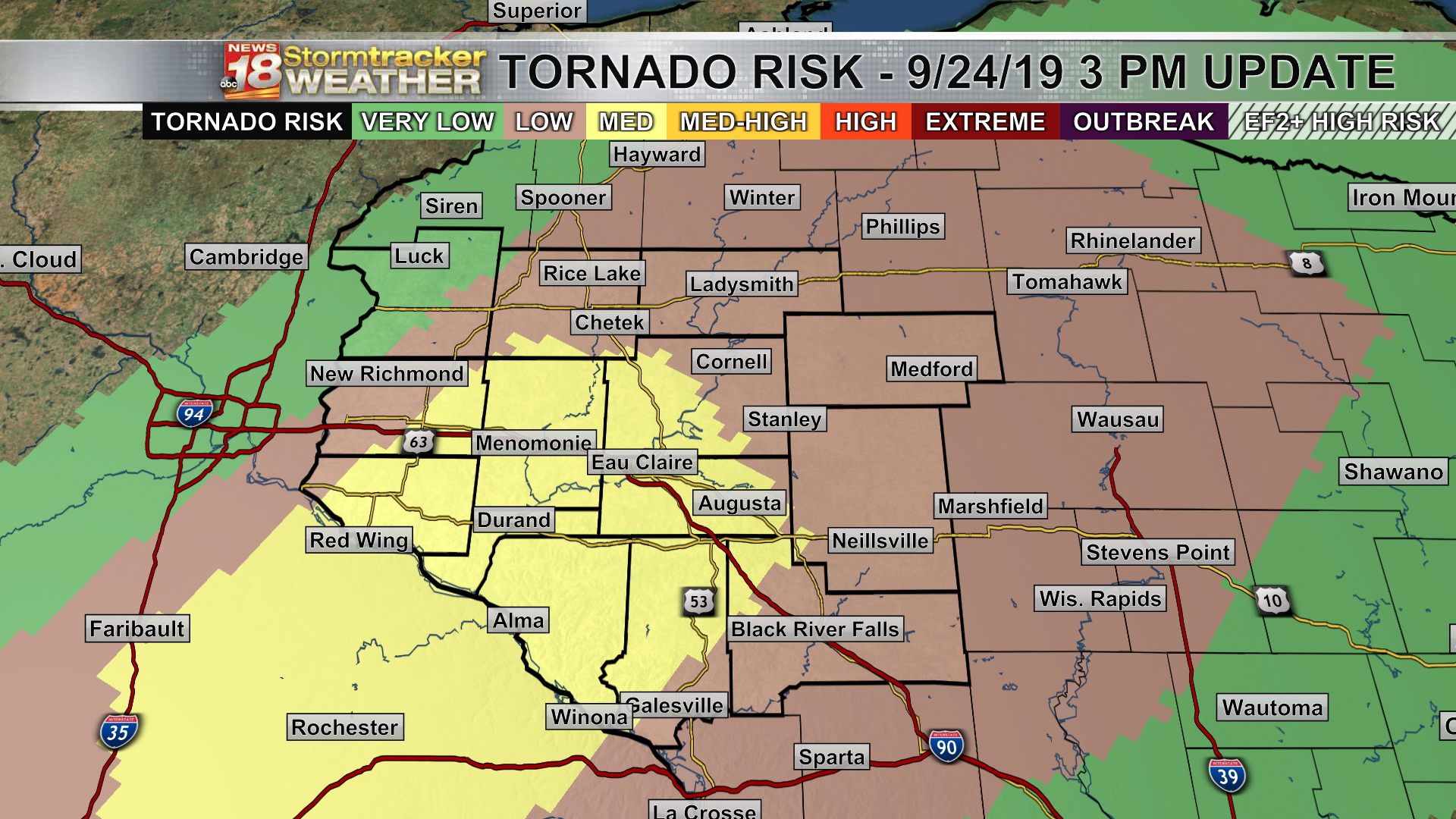 Five years later: Meteorological analysis of the 2019 Elk Mound ...