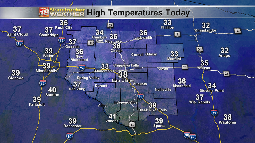 Daylight to slowly increase, but winter’s first negative temps are in ...