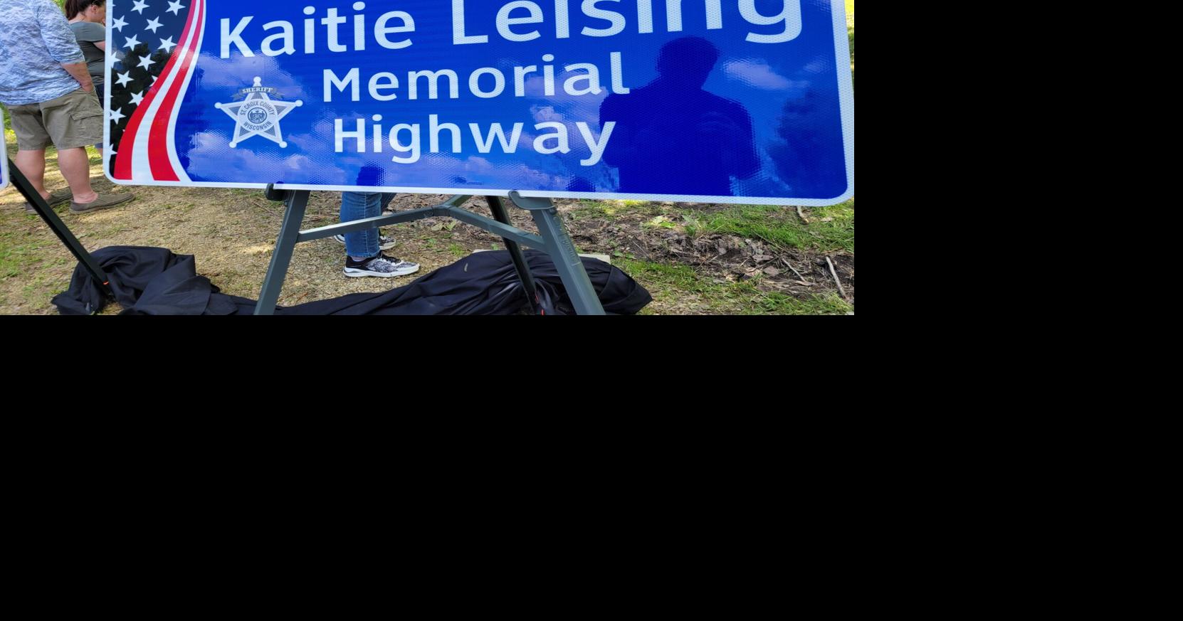 St. Croix County highway dedicated in honor of fallen deputy Kaitie ...