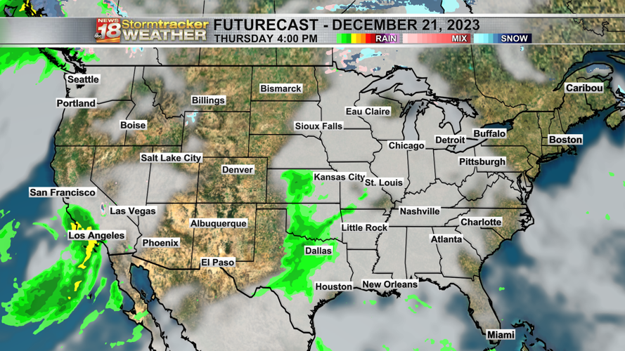 TRAVEL FORECAST: What to expect weather wise for the Christmas Holiday ...