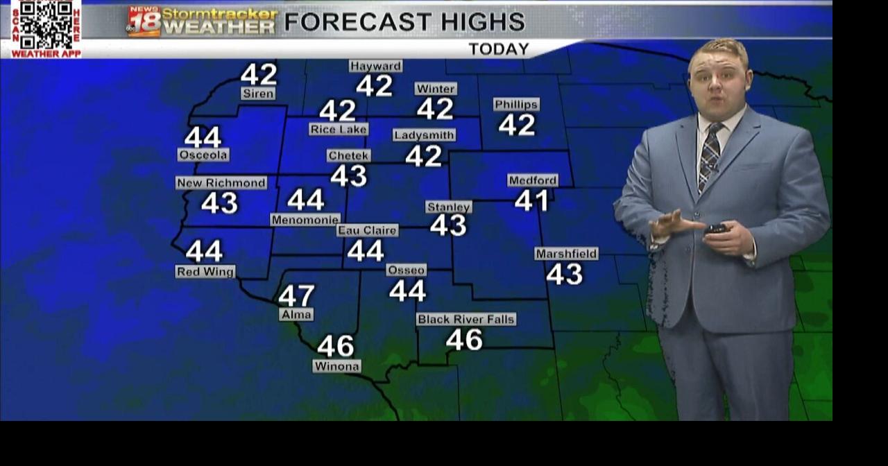 A cold and windy start to the weekend; some flurries and sprinkles ...