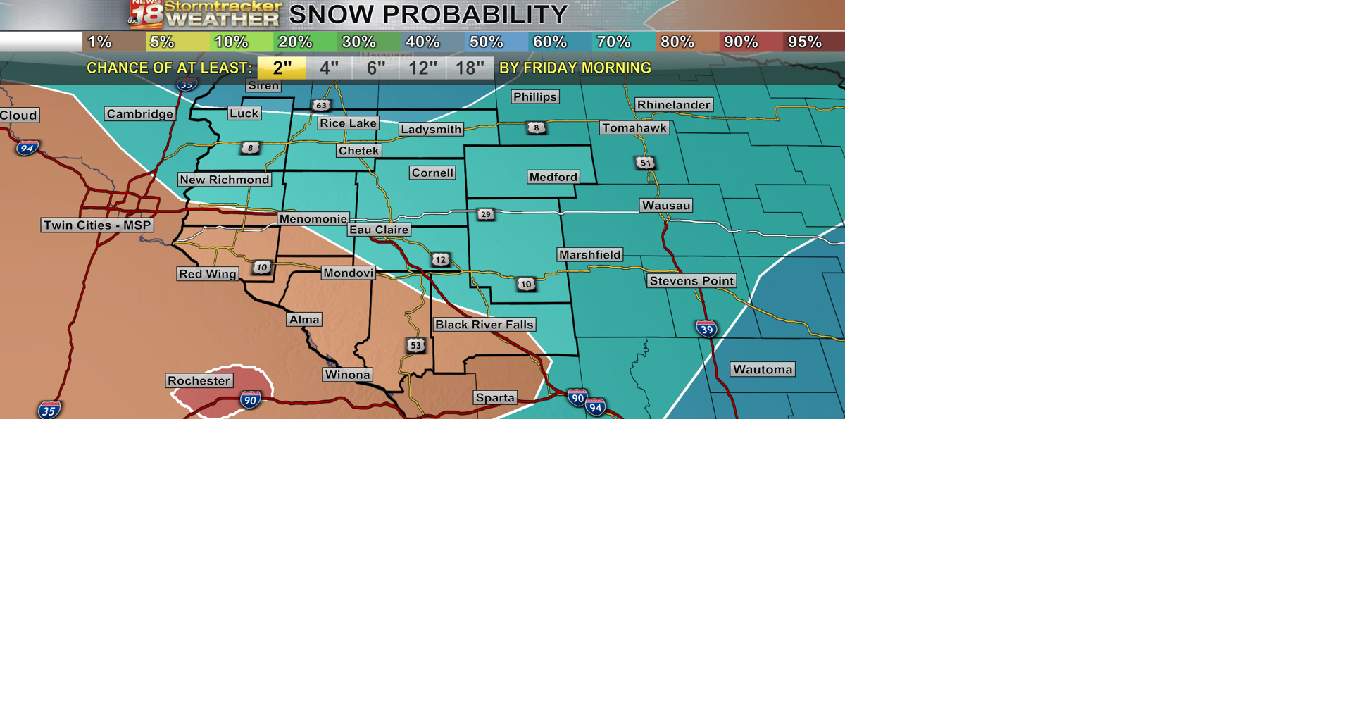 Interactive- WPC Probabilistic Snow.png | | wqow.com