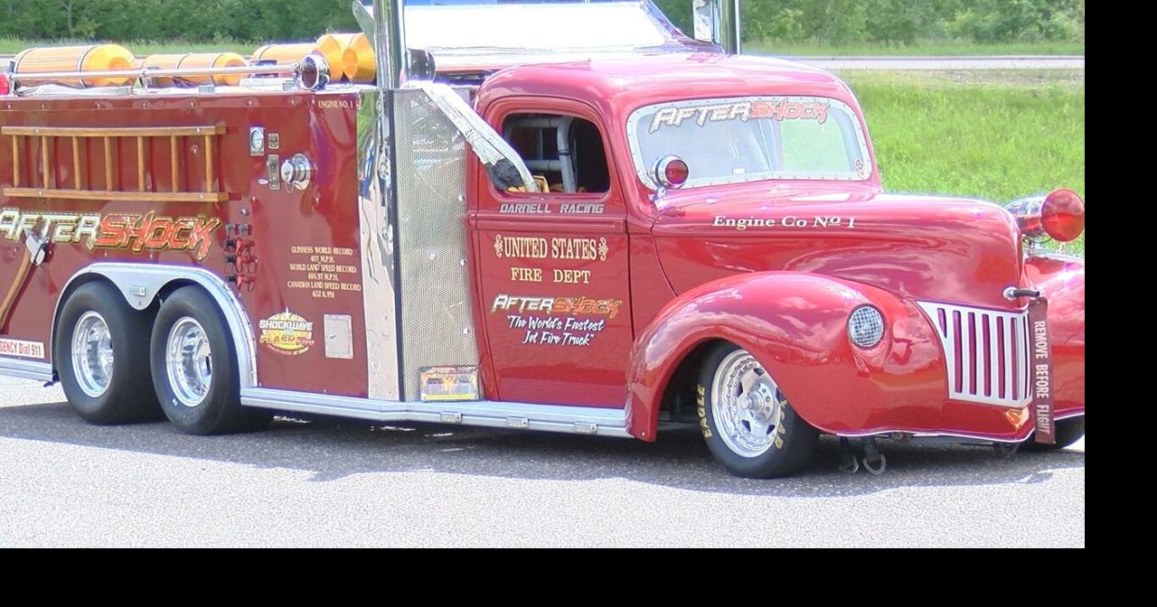 AFTERSHOCK Jet Fire Truck displayed in Chippewa Falls | Community ...