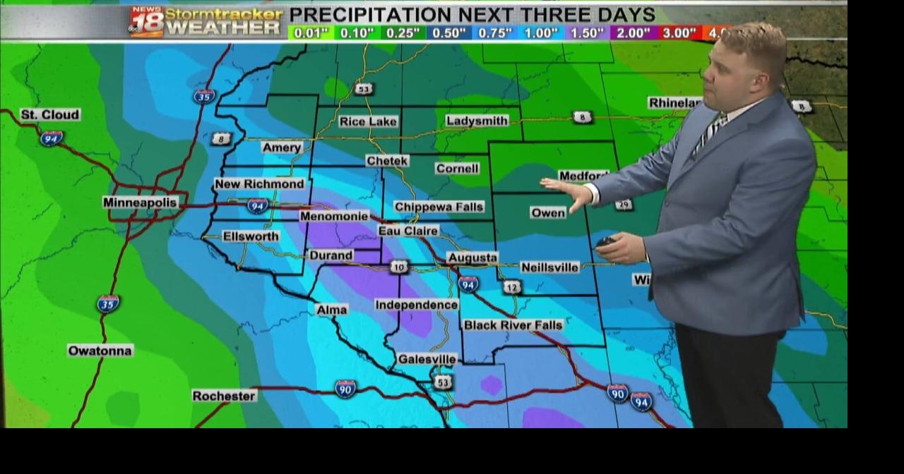 More rain in the forecast to begin the week | Weather | wqow.com