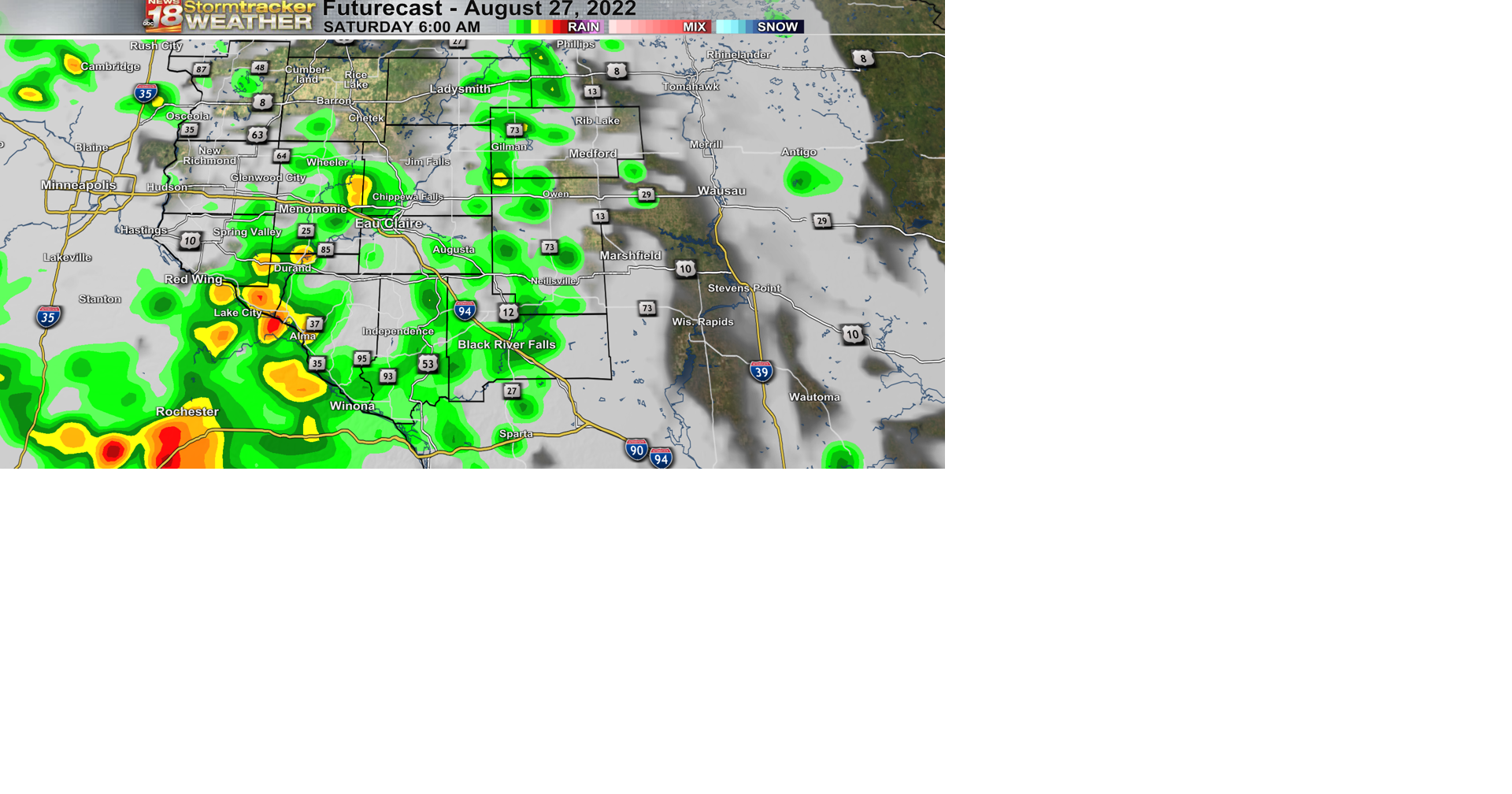 A perfect day today before much needed rain puts a damper on our ...