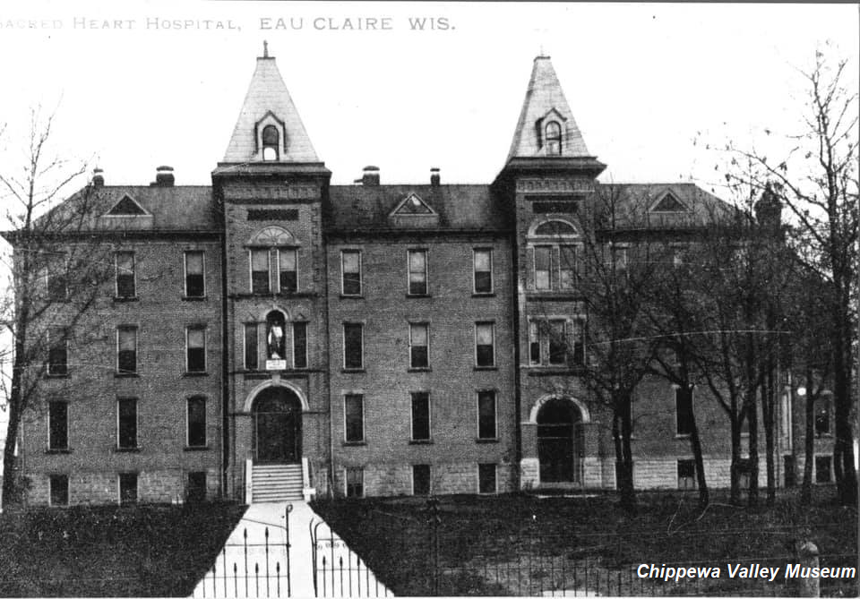 A look back at Eau Claire's oldest hospital, Sacred Heart | Hospital ...