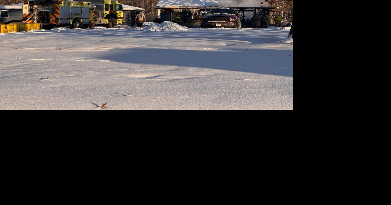 Garage fire extinguished in Cadott | Chippewa Valley News | wqow.com