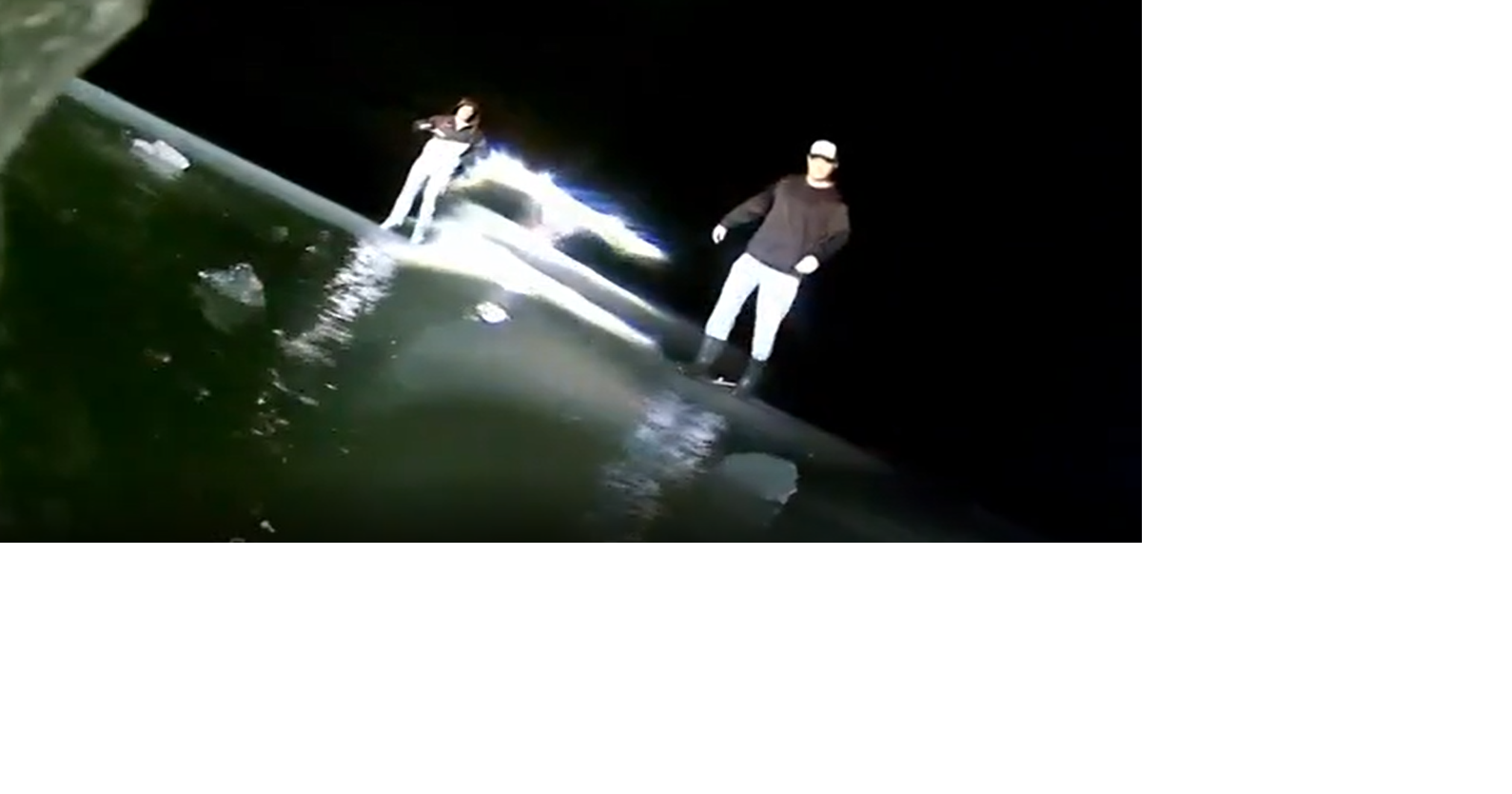 Body cam video shows deputy falling into ice during Barron County ...