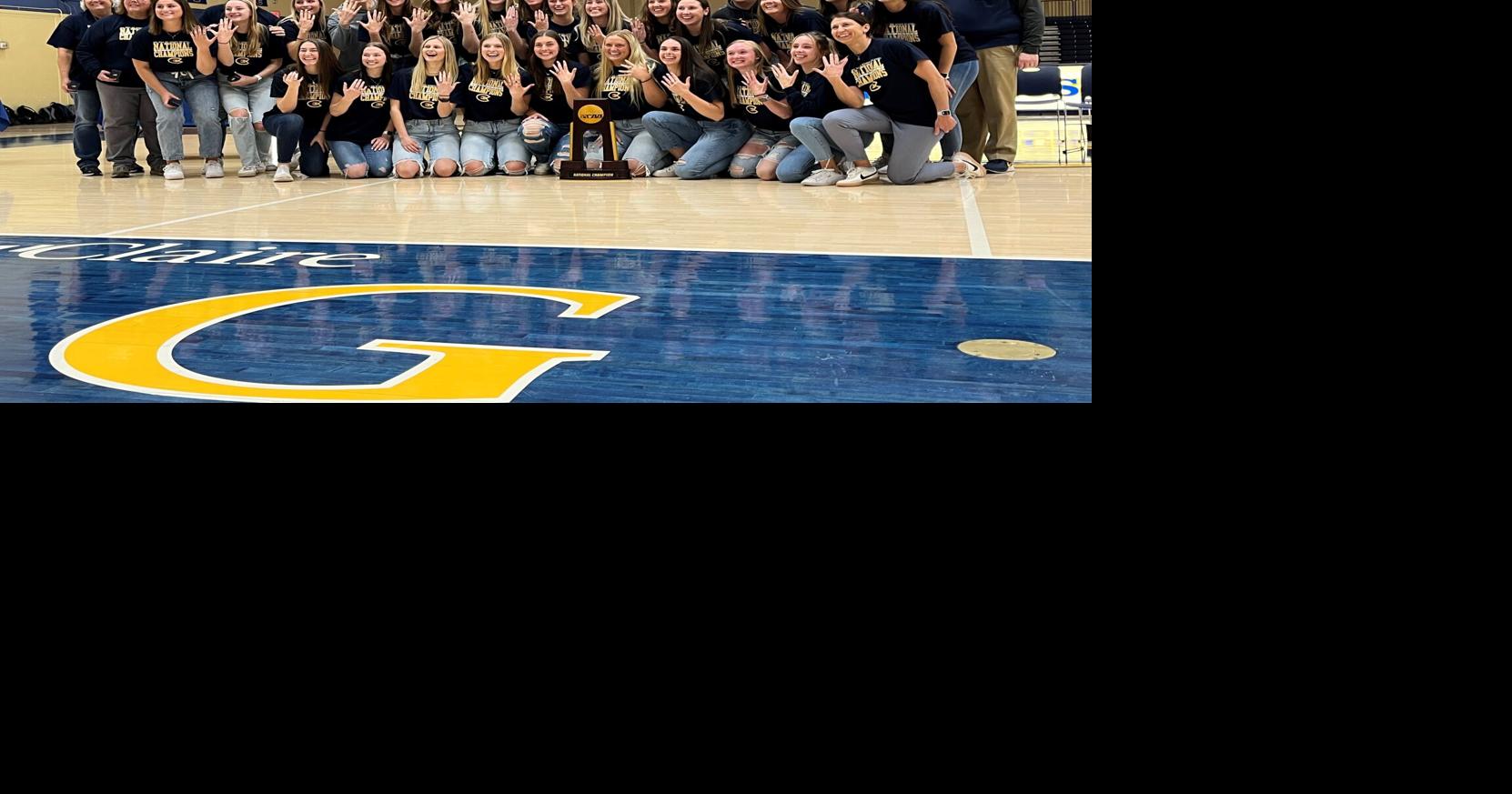 UWEC volleyball receives national championship rings | Sports | wqow.com