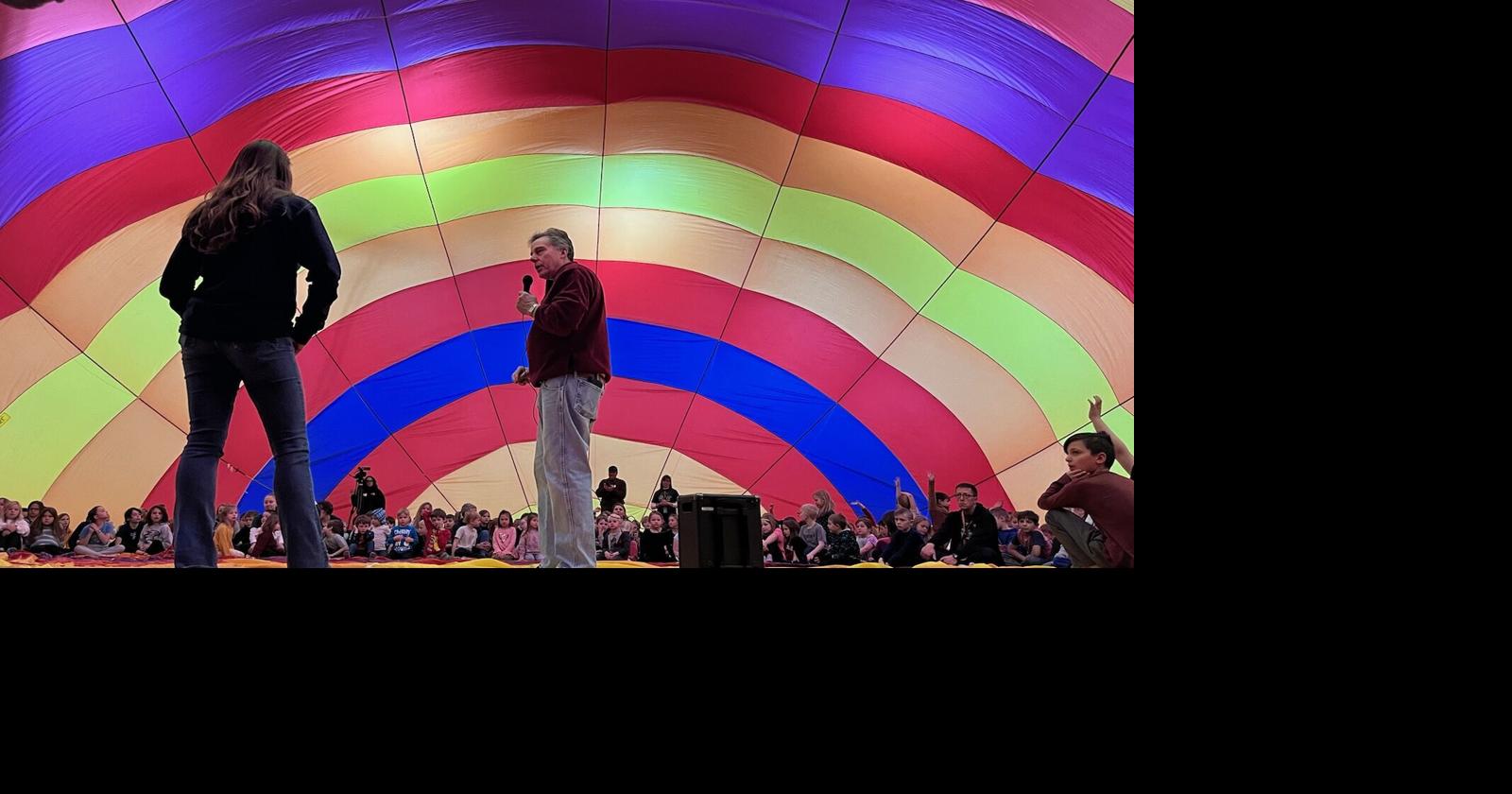 Kids get first look as 'Hot Air Affair' takes to the skies this weekend ...