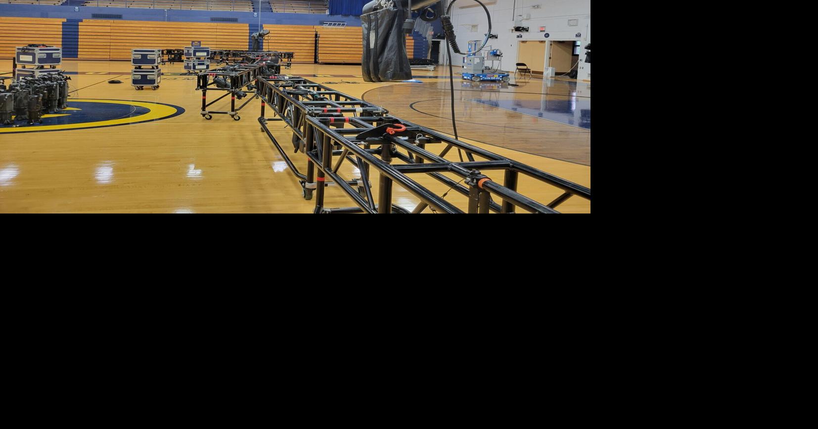 Bleachers, lighting equipment getting removed from Zorn Arena | Eye On ...