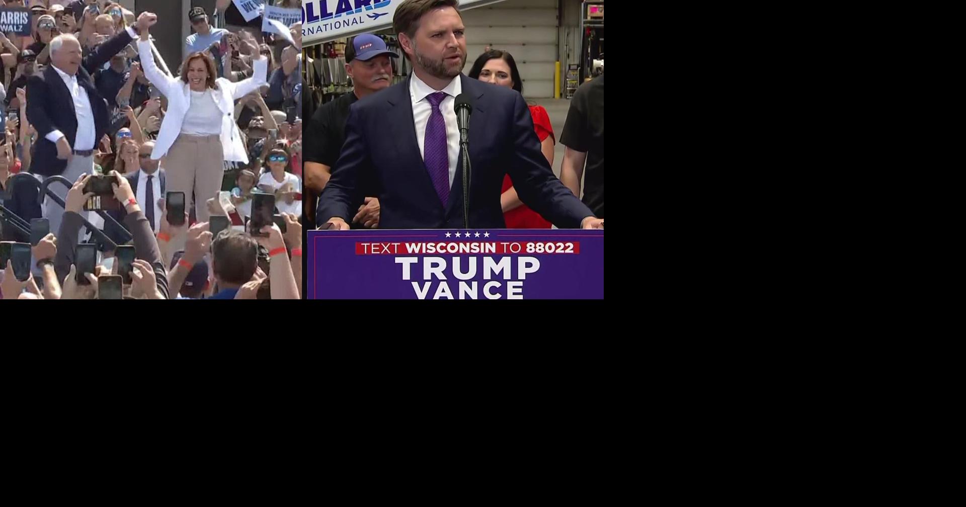 Area political science professor analyzes Harris, Vance visits ...