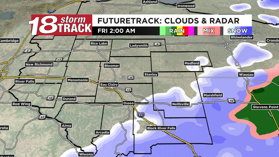 Thursday will have more melting snow ahead of rain arriving later in ...