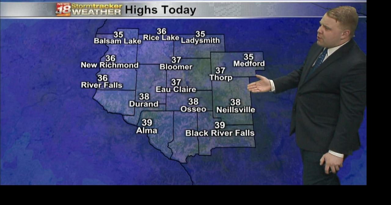 Cloudier skies, increasing winds return for today but temperatures ...