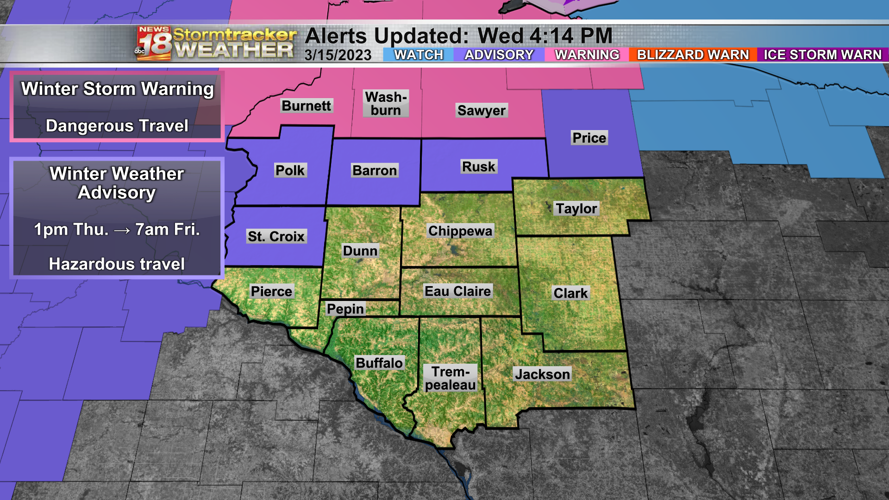 More large temperature swings along with rain and snow chances in ...