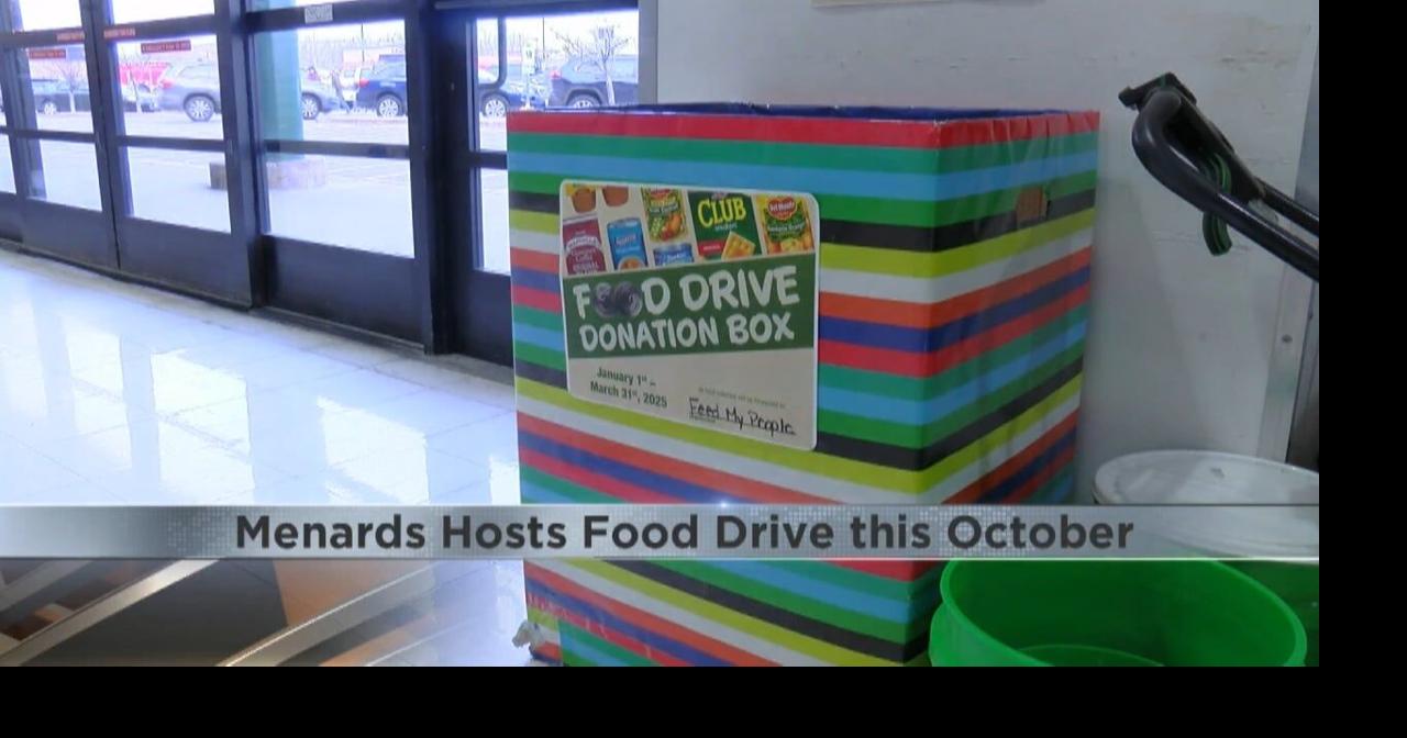 Menards Food Drive | Video | wqow.com