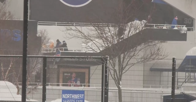 Bills' Highmark Stadium Gets 30 Inches of Snow Ahead of Playoff Game vs ...