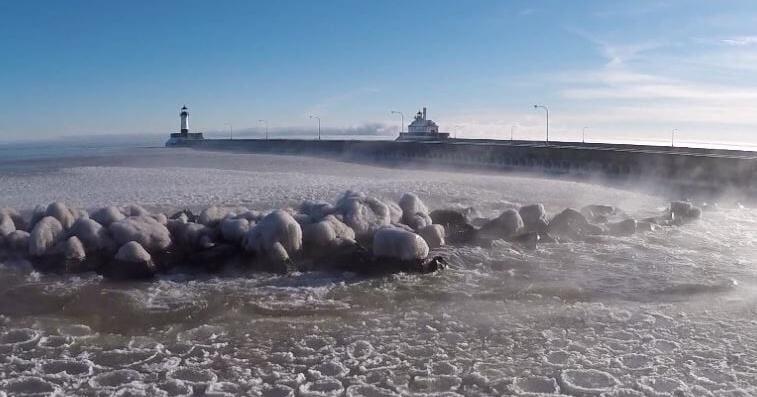 Cool Video: Cold temperatures bring out Lake Superior steam | News ...