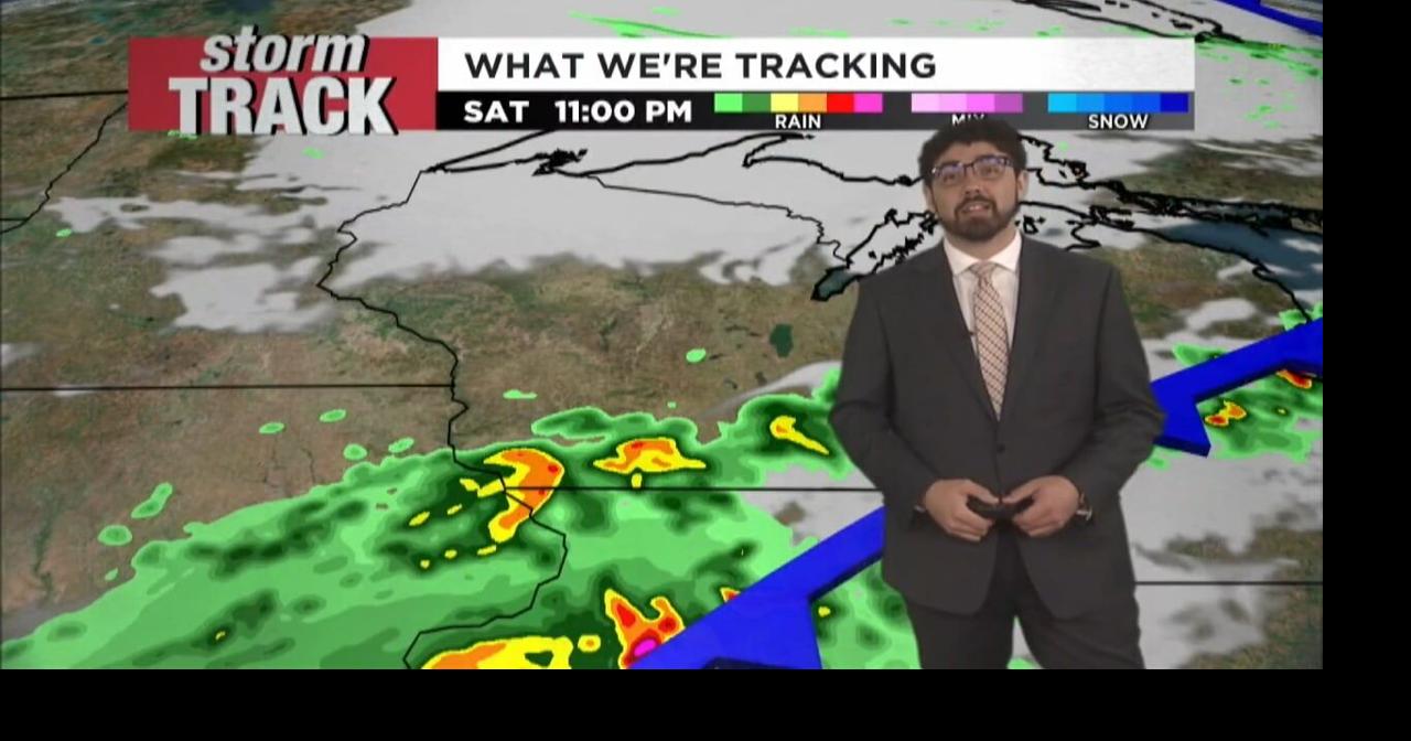 Mostly Sunny But Tracking Chances of Showers and Storms South | Video ...