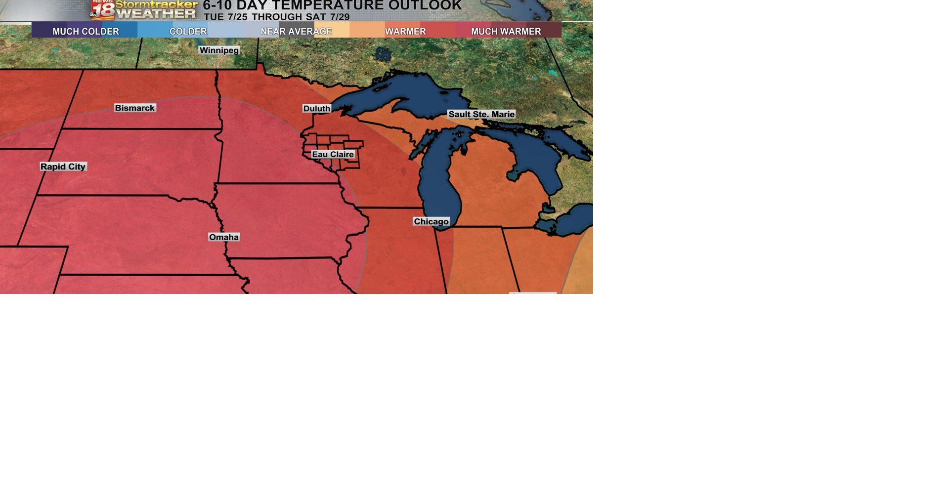 Rising heat levels a possibility in western Wisconsin next week but ...
