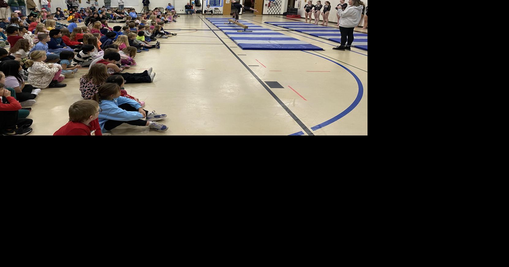 Eau Claire gymnastics team teaches next generation at Locust Lane ...