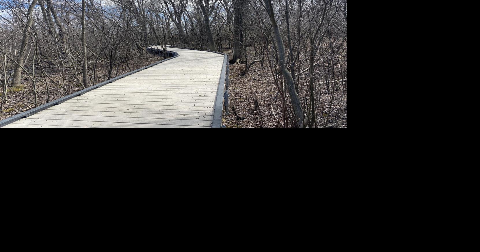 Half Moon Lake trail and boardwalk on track to be completed soon | News ...