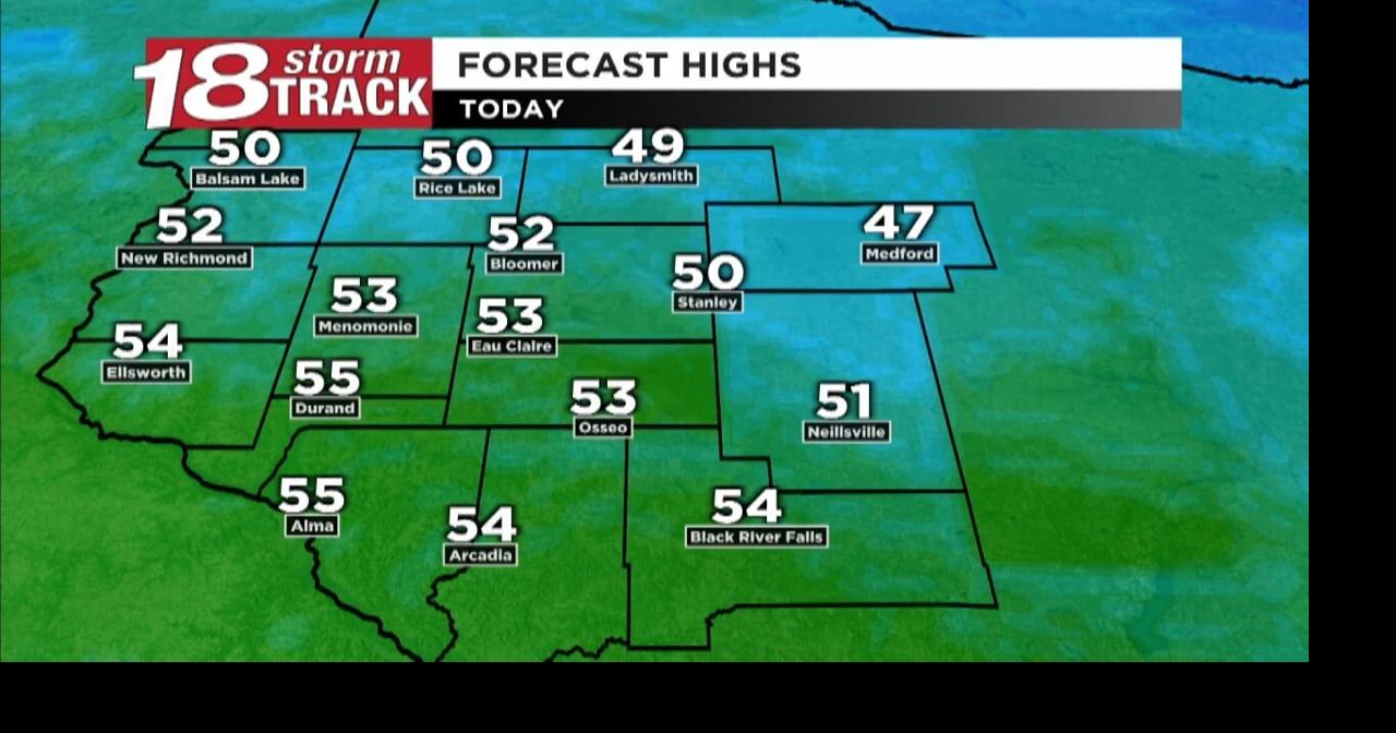 A warm Monday ahead; mild weather to persist after with some ...