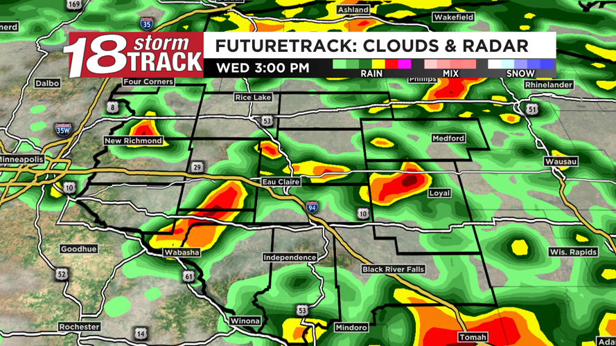 Chance of rain tonight through Tuesday morning; More Showers on ...