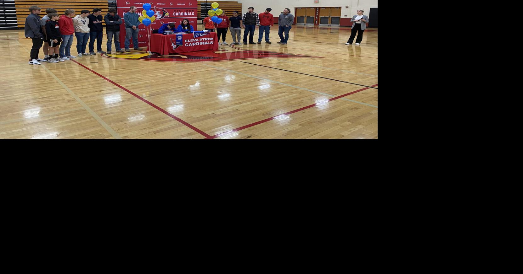 Cardinals’ Carter Gunderson celebrates signing day | Prep Sports | wqow.com