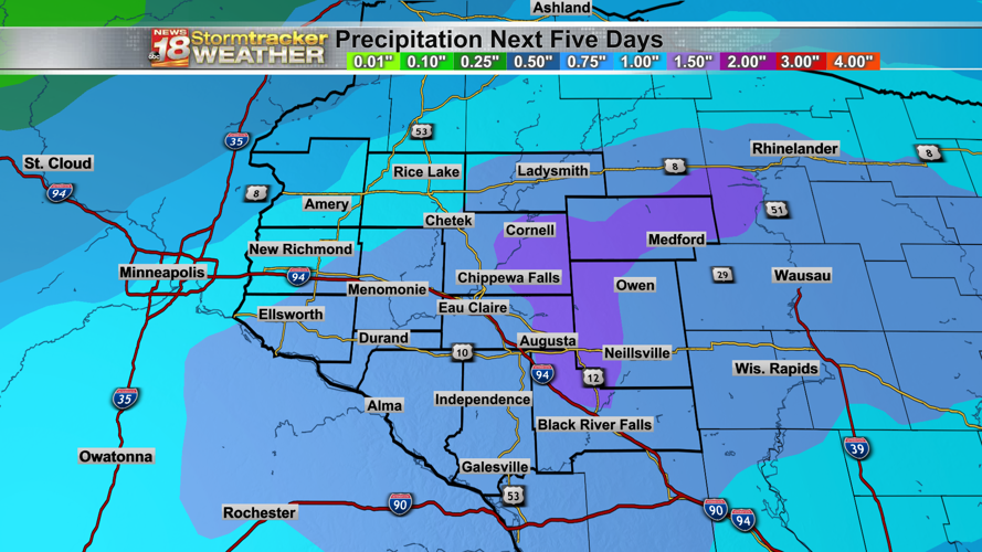 Potent storm system still on track to impact the Chippewa Valley to end ... Potent storm system still on track to impact the Chippewa Valley to end ...