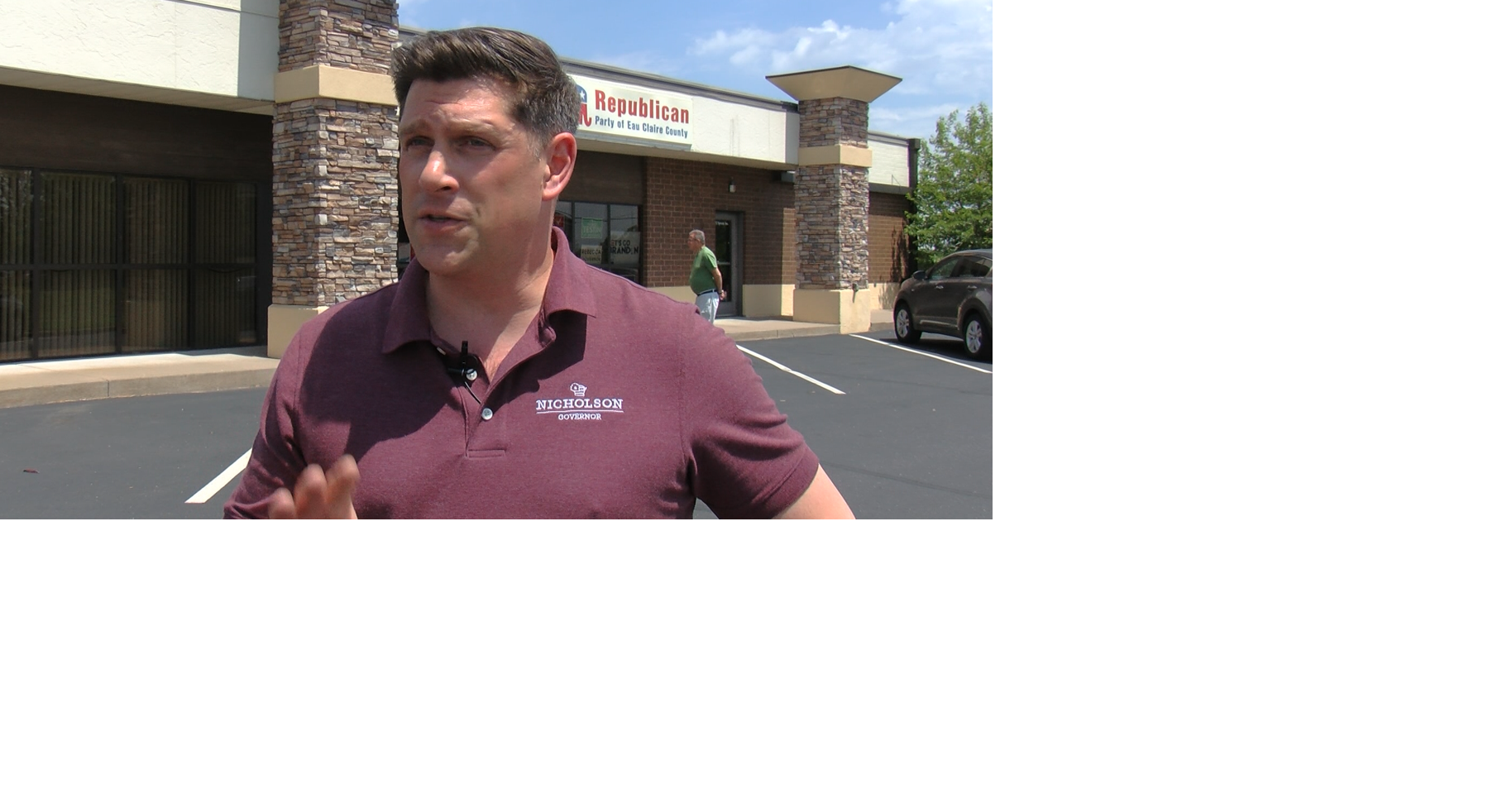 Gov. candidate Nicholson visits Altoona, "Doesn't want to hear from ...