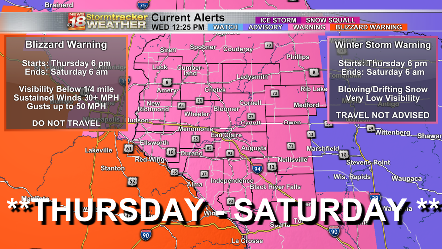More snow chances before extreme winds and dangerous wind chills give ...