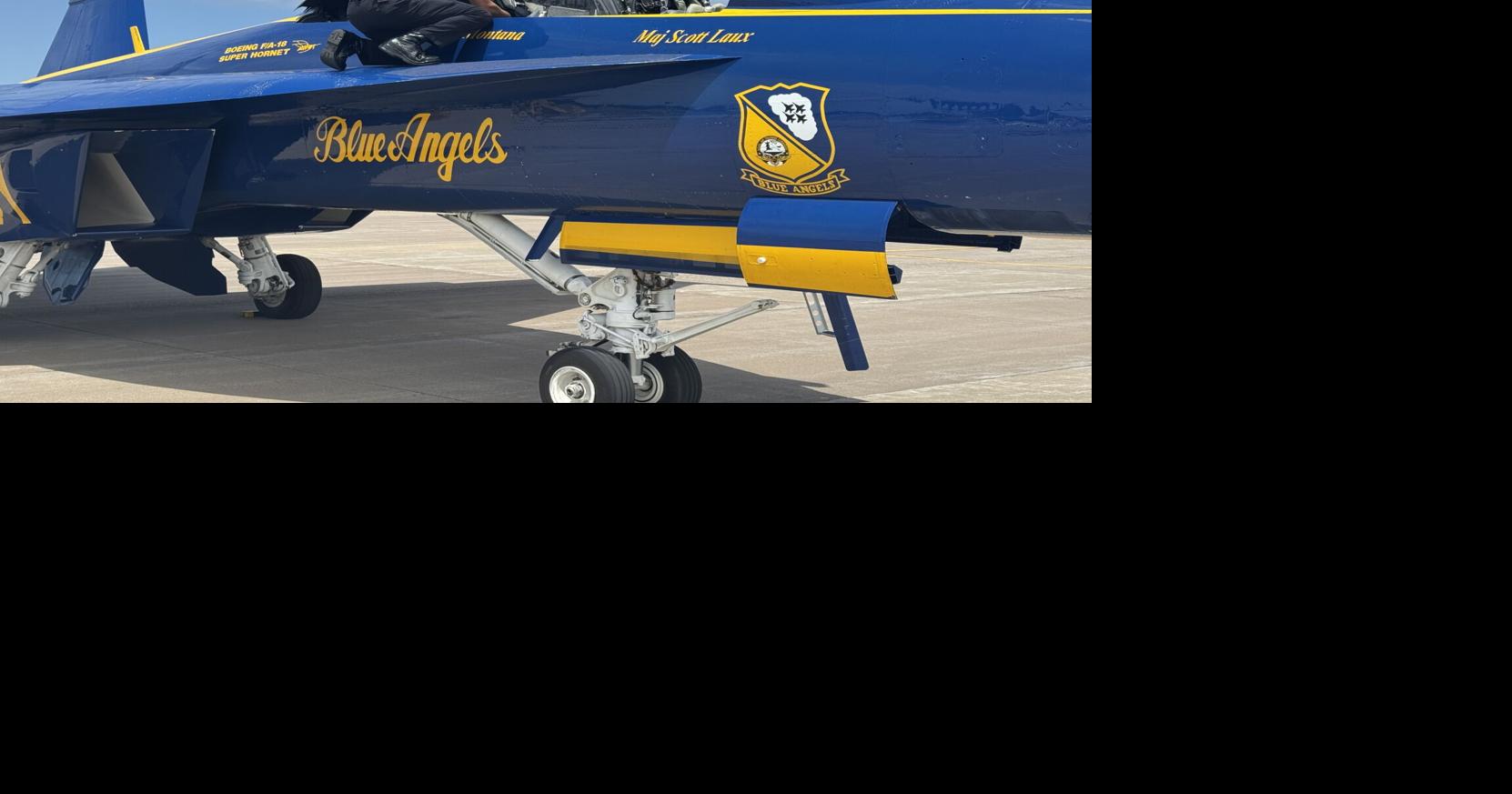 Inside the cockpit with the U.S. Navy Blue Angels | Top Stories | wqow.com