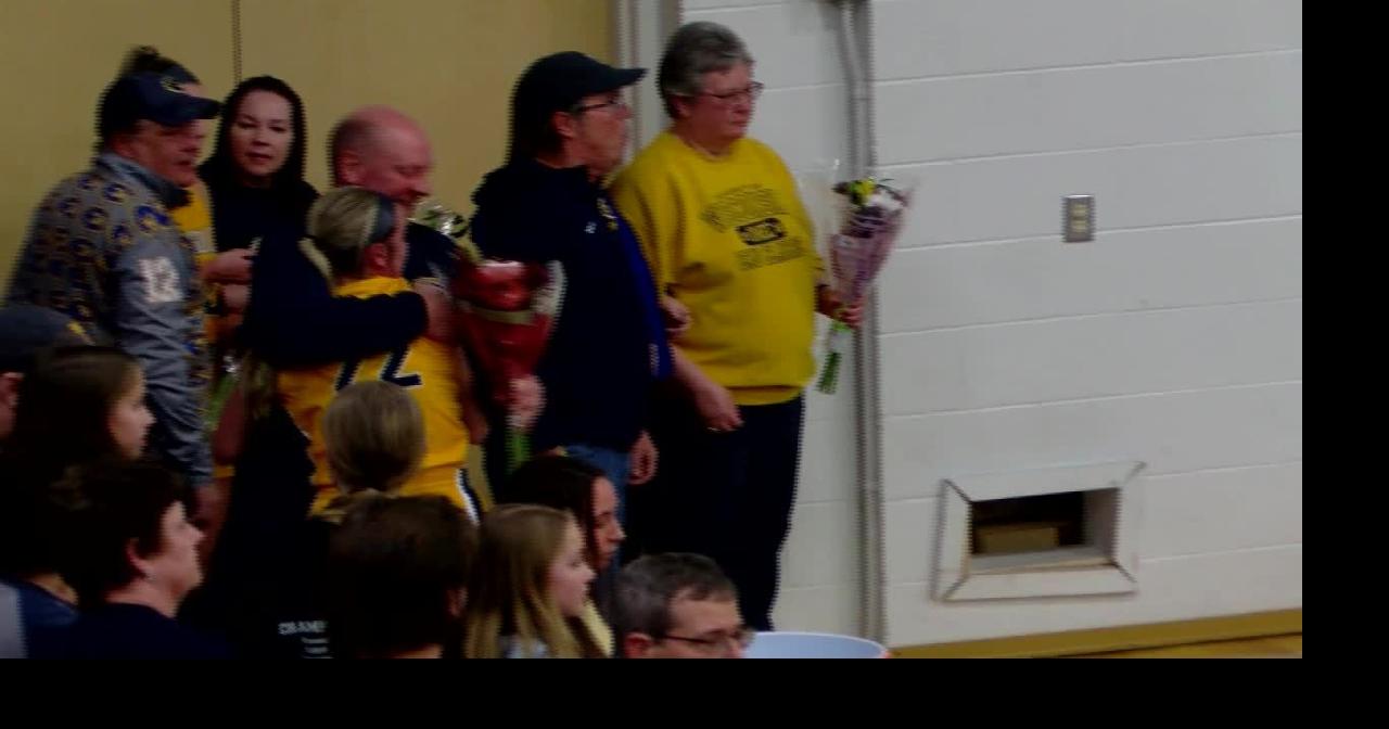 WEB EXTRA: UWEC women's basketball senior night ceremony | College ...
