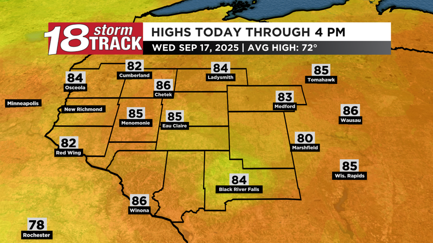 Several rounds with isolated to scattered showers and possibly storms expected tonight through ...
