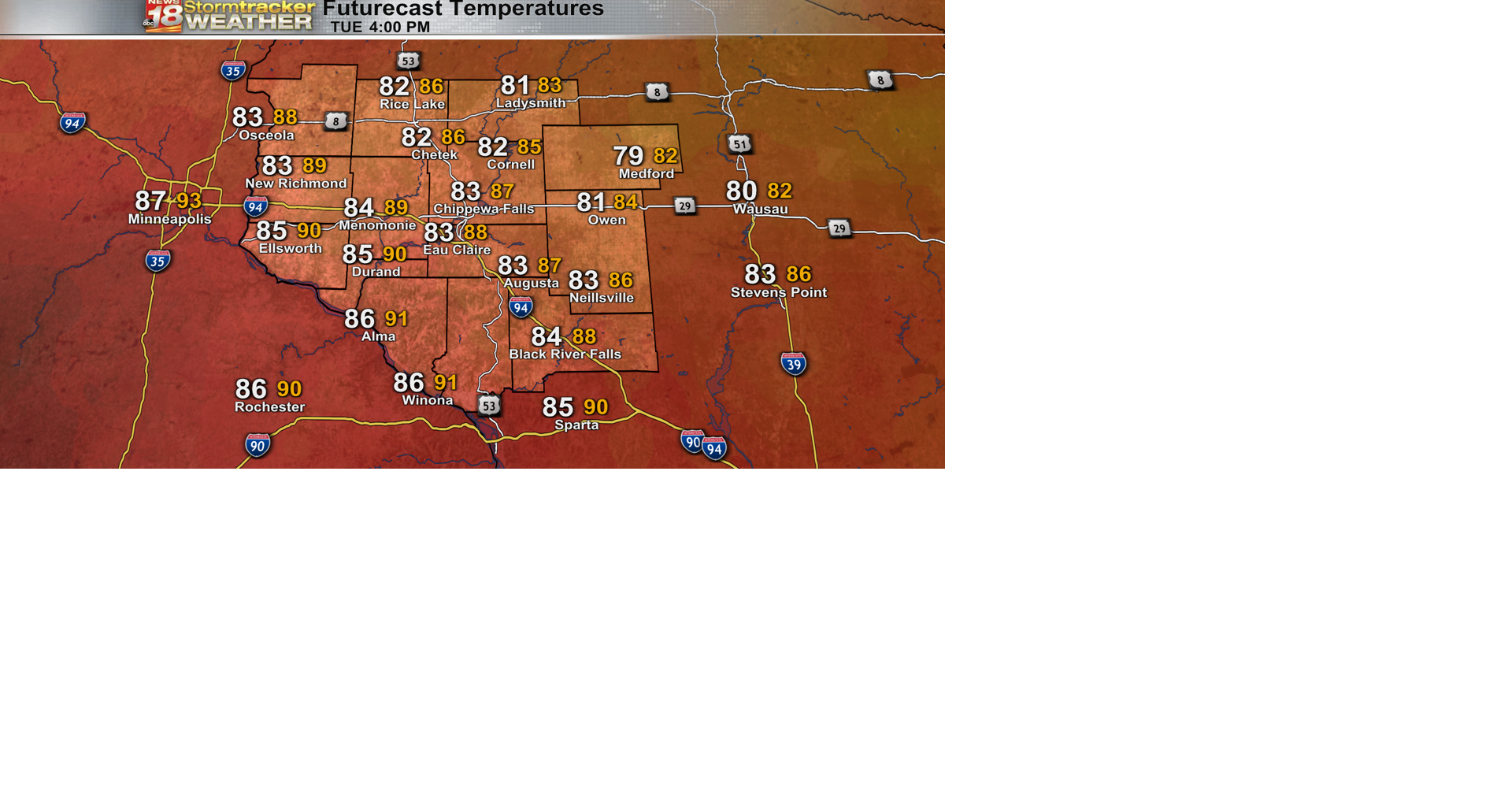 Mother nature flips the script from hot, humid and stormy to frost ...