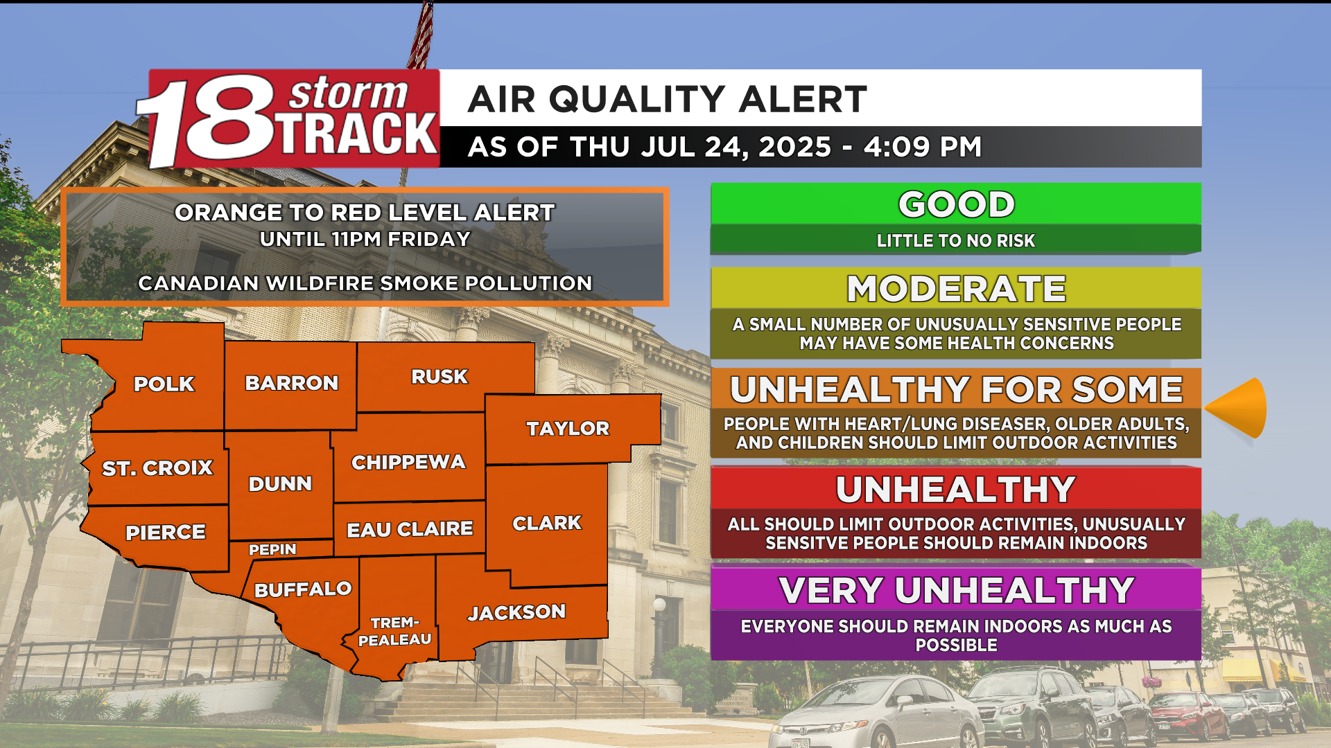 Record rain fell in Eau Claire with more heat and humidity expected ...