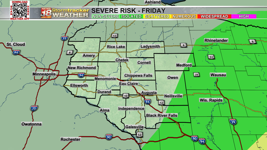 Active weather pattern to give us several chances for showers and t ...