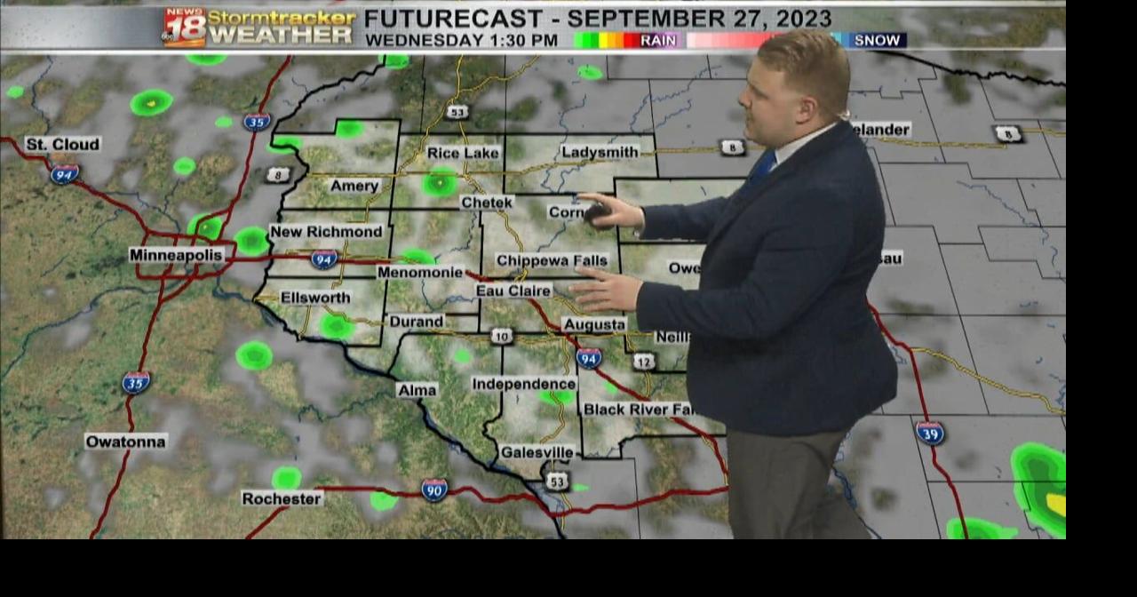 One more day of cloudy and showery weather before the weather pattern ...