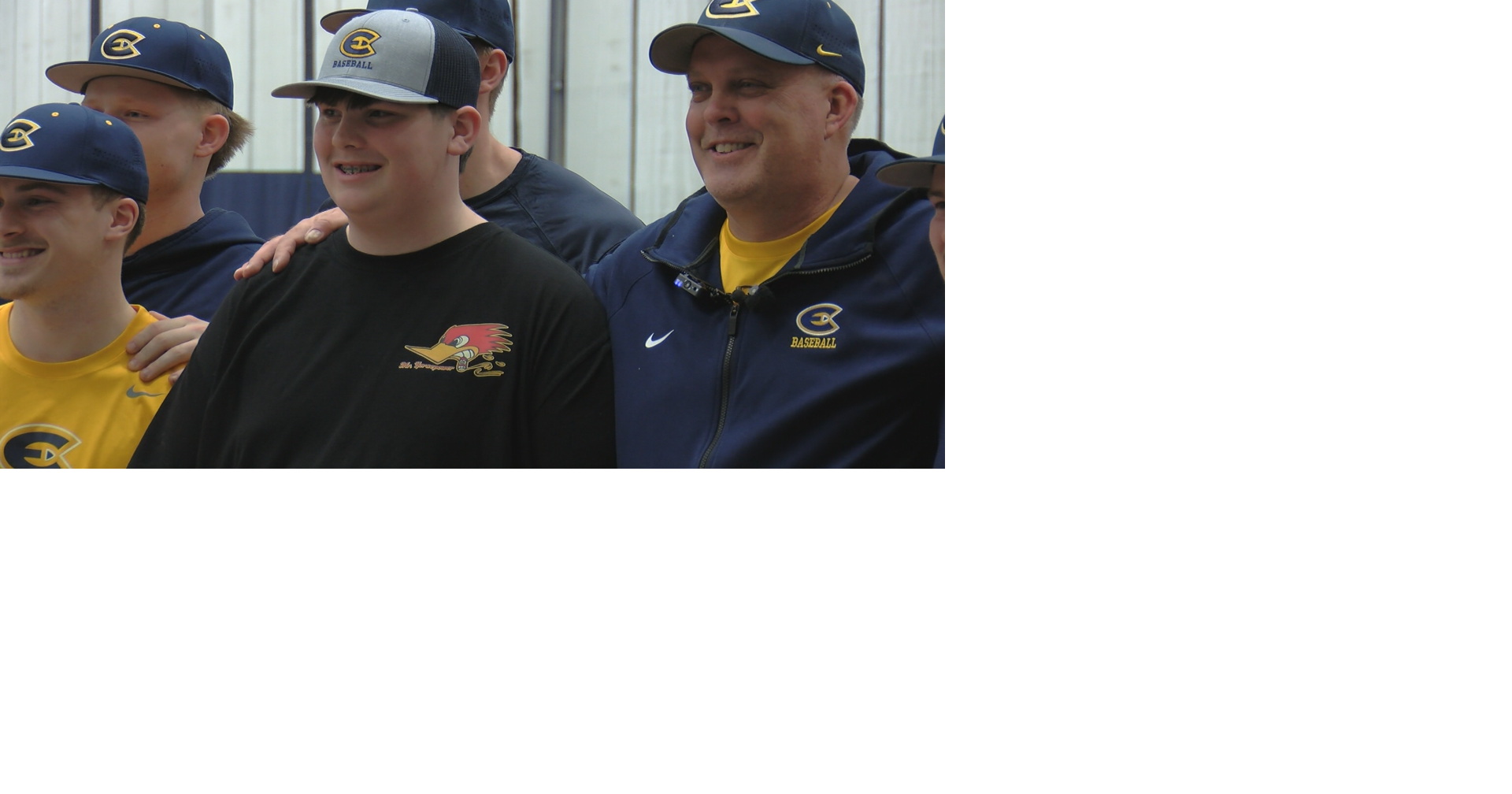 Cadott teen reunites with UWEC coach who saved his life | Eye On Eau ...