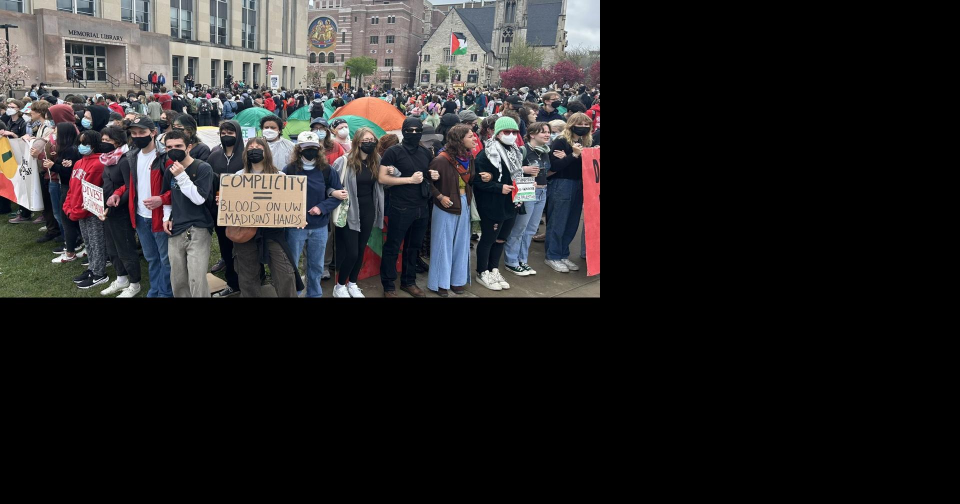Despite negotiations, UW-Madison protesters, administration remain at ...